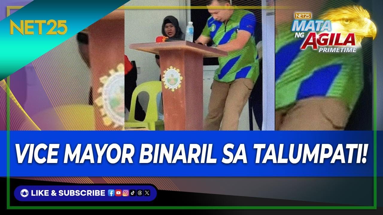 VICE MAYOR NG DATU PIANG, SUGATAN SA PAMAMARIL - YouTube