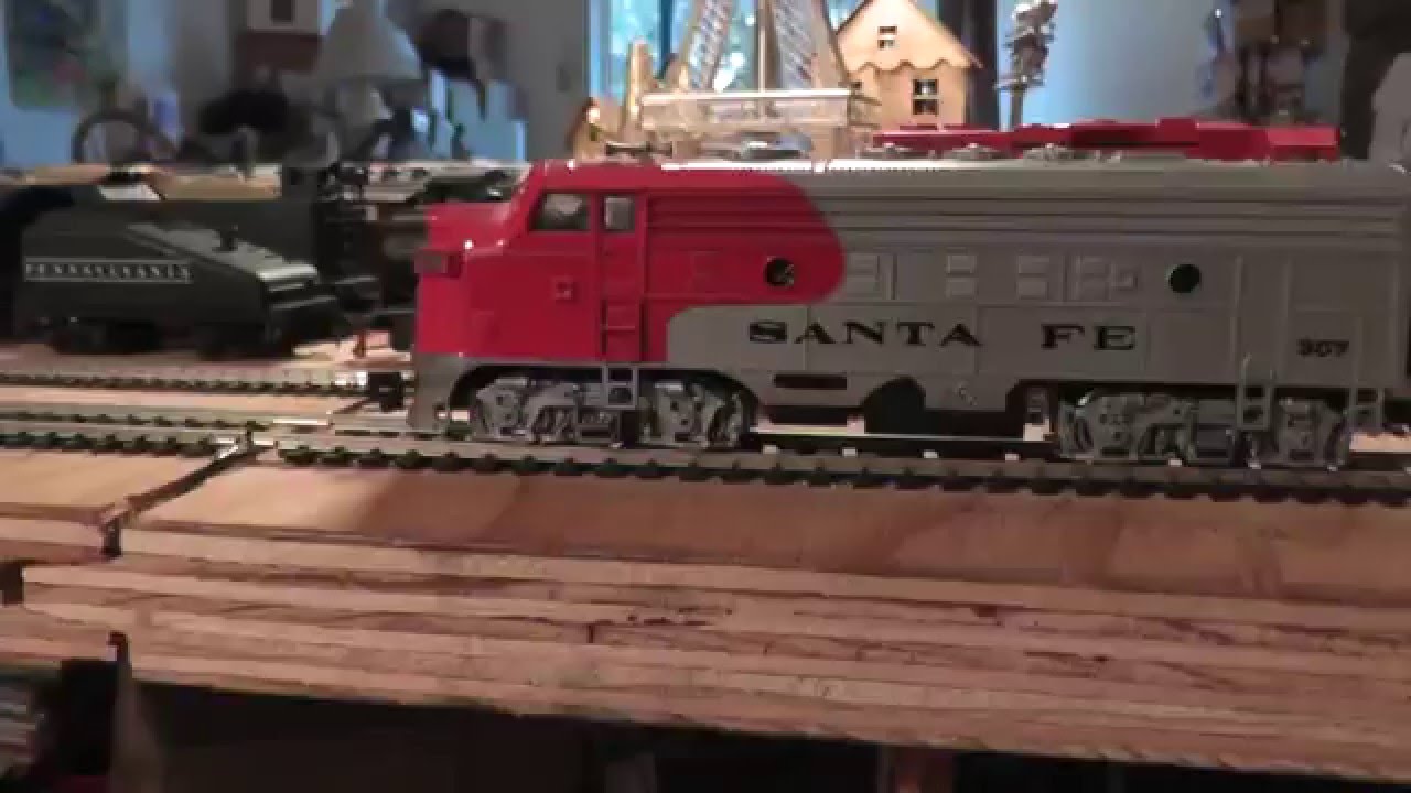 bachmann ho train santa fe diesel loco locomotive engine good condition ...