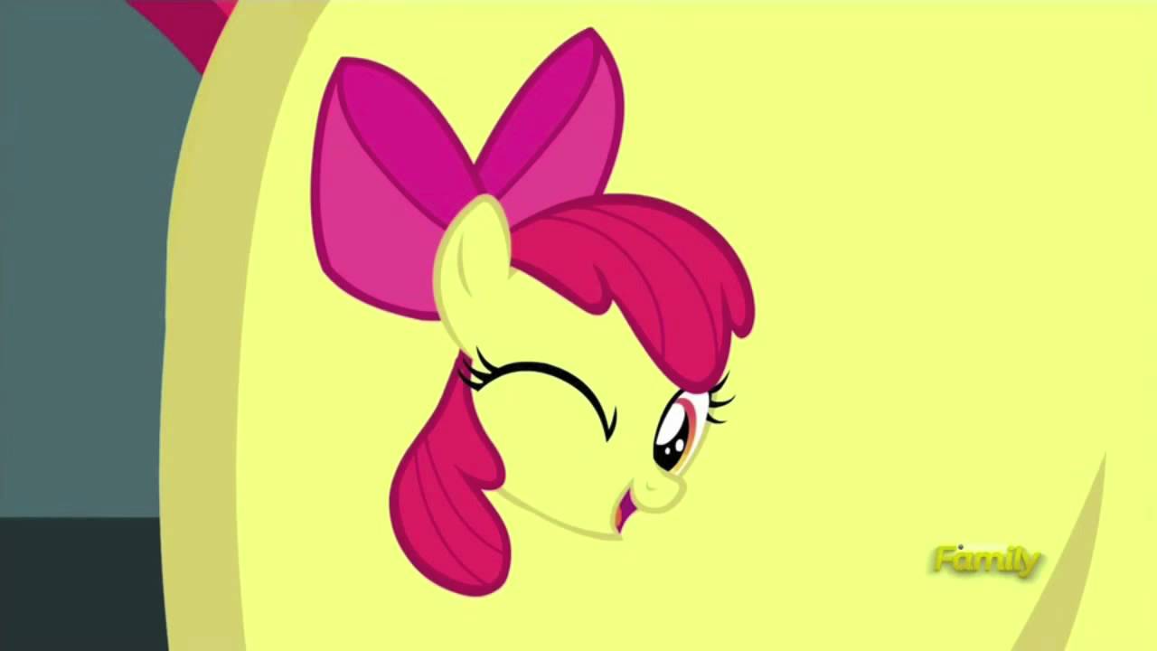 Apple Bloom with a Apple Bloom cutie mark - YouTube