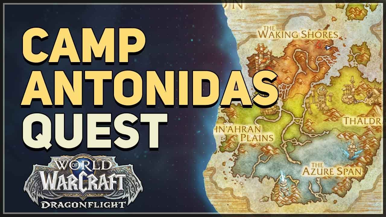 Camp Antonidas WoW Quest - YouTube