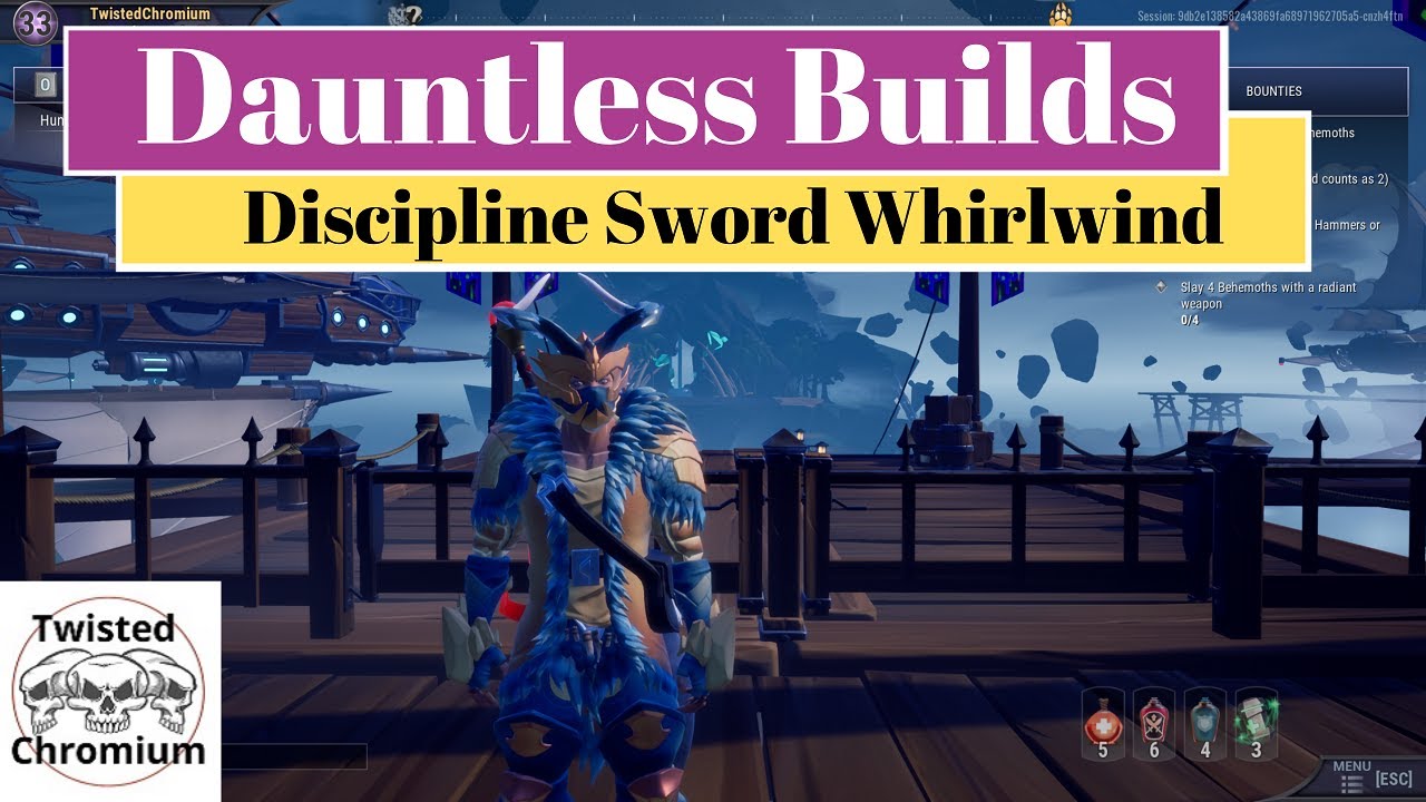 Dauntless Builds, Discipline sword Whirlwind - YouTube