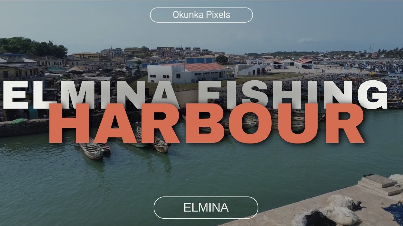 I visited the Elmina Fishing Harbour || Diary of a Ga Man - YouTube