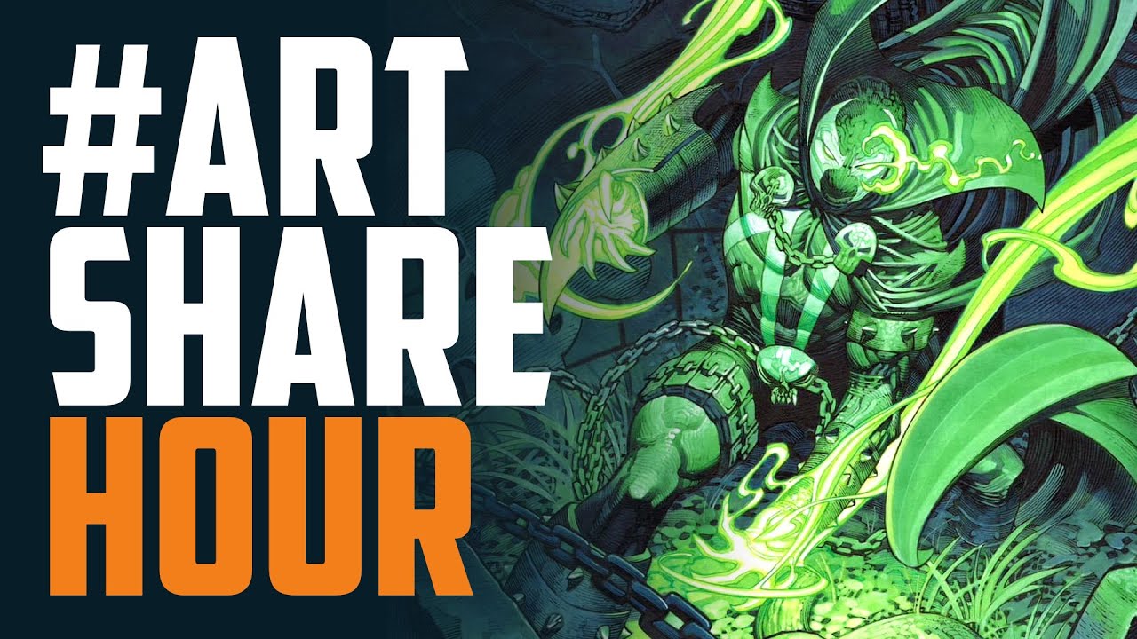 Art Share Hour Episode 68 - Tonight's Theme: Comic Book Characters ...