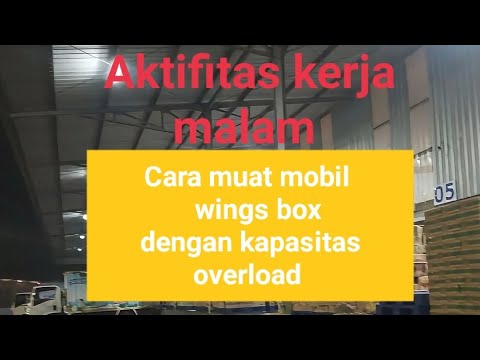 Cara muat mobil wings box - YouTube