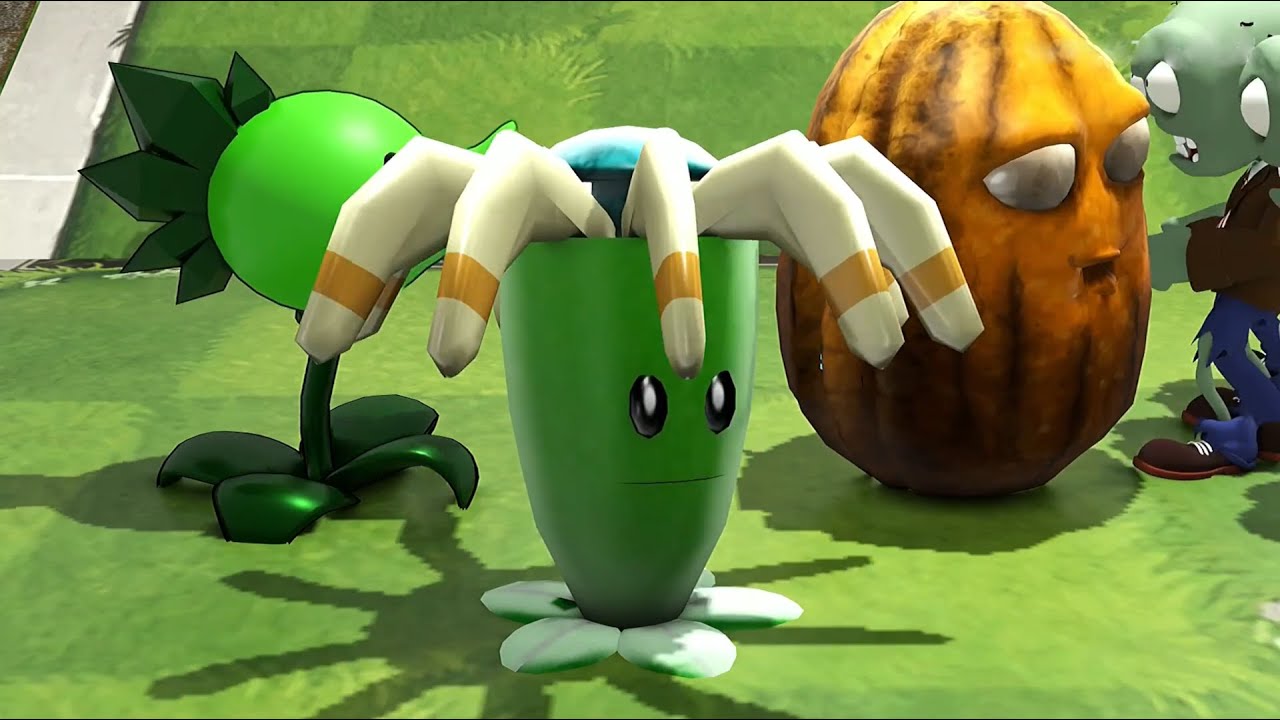 All Plants vs All Zombies - PvZ Cartoon Fun Episodes 3 & 4 Plants vs ...