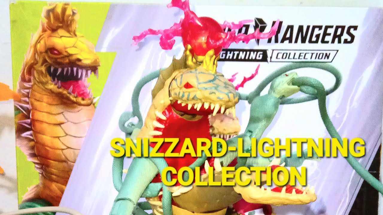 SNIZZARD- LIGHTNING COLLECTION-POWER RANGERS-RESENHA - YouTube