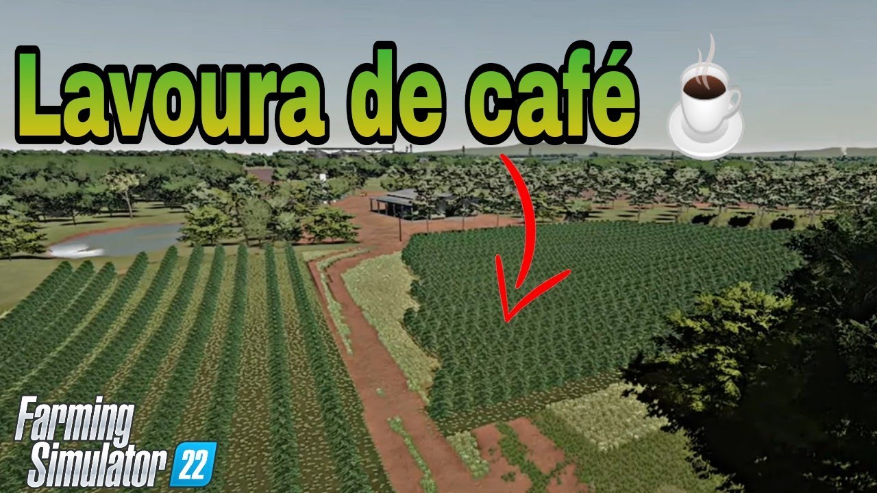 Eu Fui Trabalhar em uma Fazenda de Café | Farming simulator 22 | rei do ...