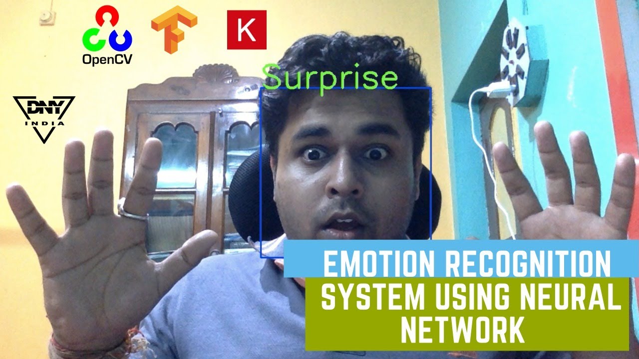 Emotion Detection System Using Opencv Tensor Flow And Keras Youtube