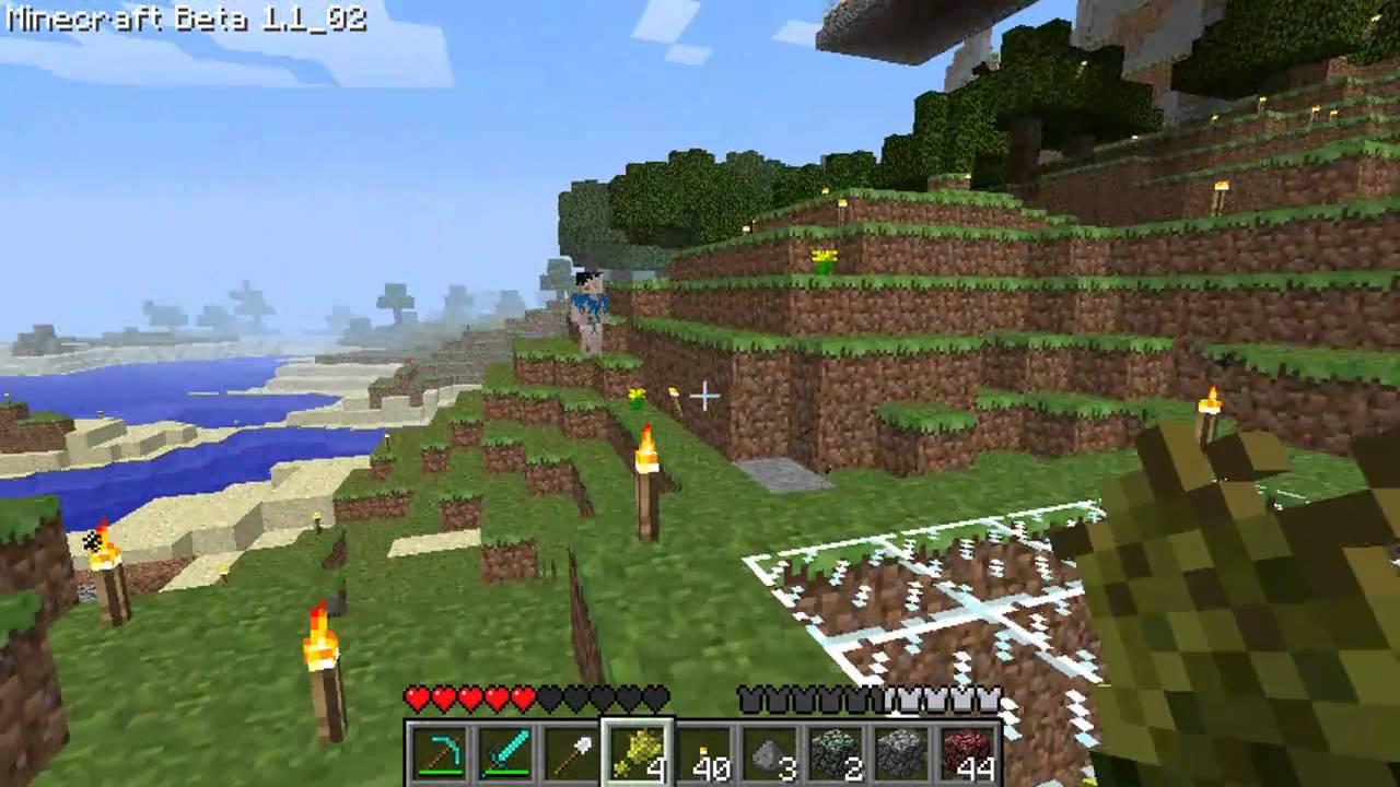 Minecraft Beta:Ep.7-The Invisible Man - YouTube