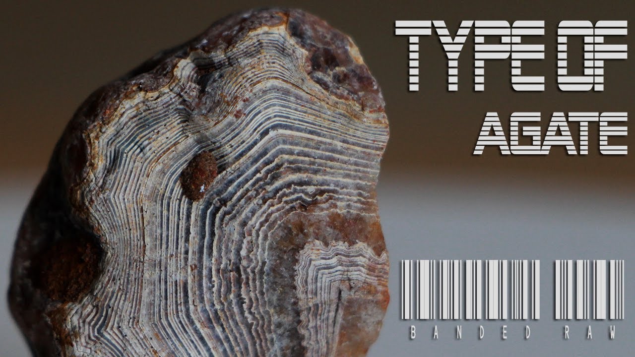 Raw Banded Agate | Which Agate Has Bands Inside - YouTube