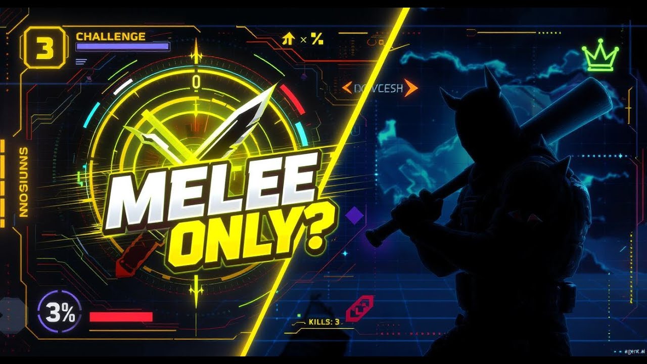 Can I Win Free Fire Using Only Melee Weapons - YouTube