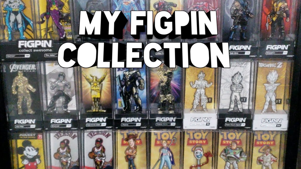 My Figpin Collection As Of 01/23/2020 - Collect Awesome - YouTube