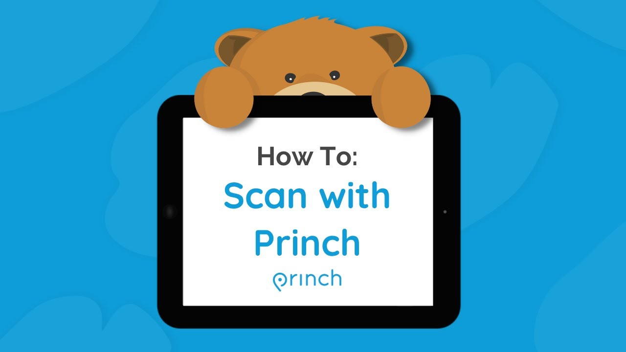 Princh - How to Scan with the Princh Copy and Scan App - YouTube