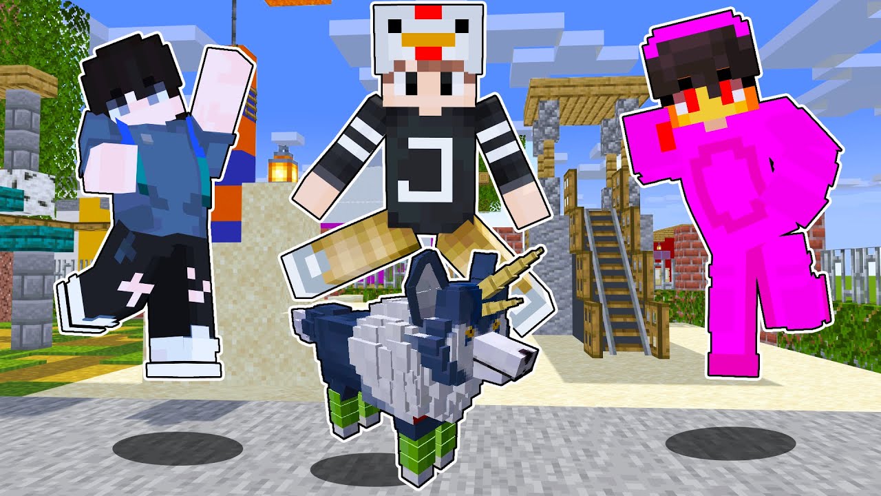 ADOPTING MUTANT WOLF IN MINECRAFT - YouTube