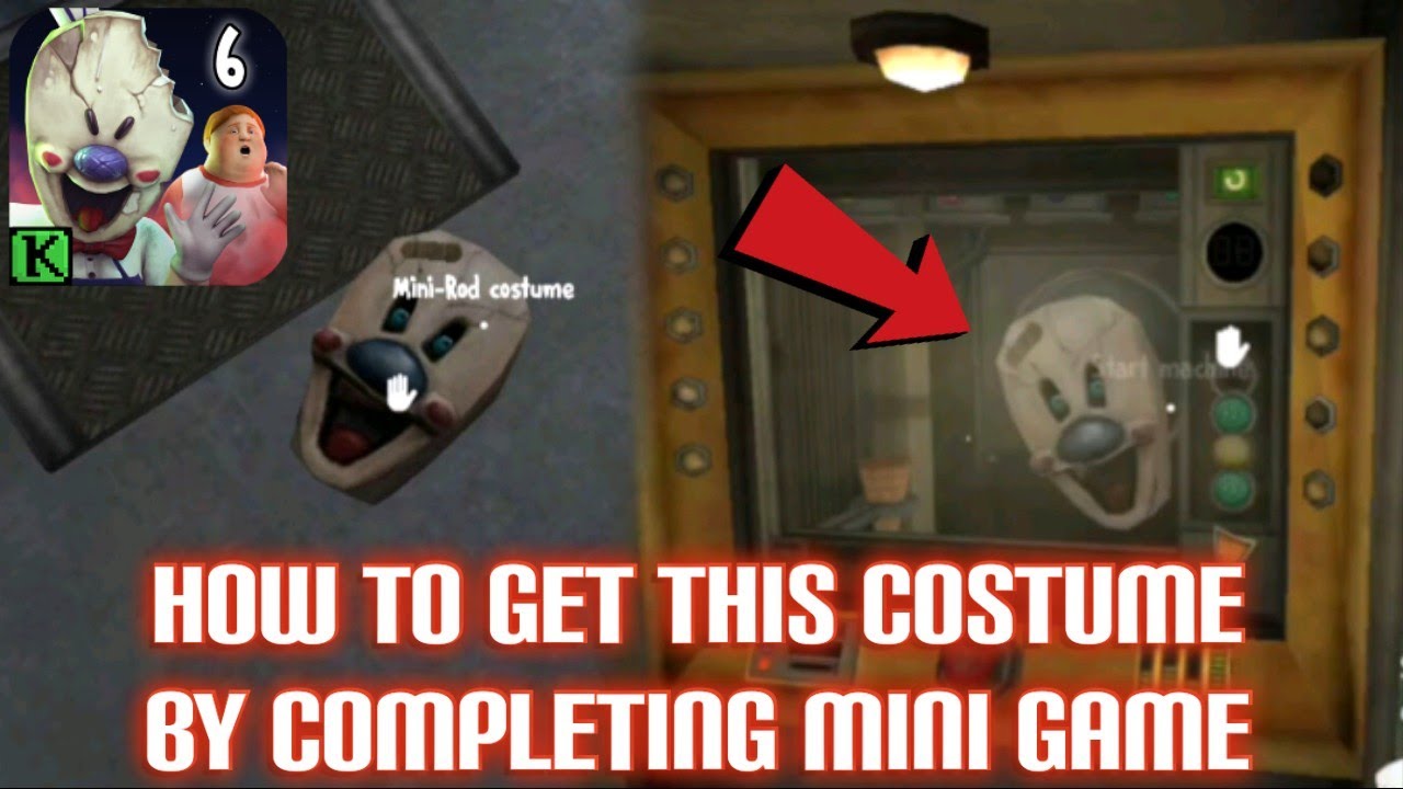 How to Complete "New Mini Game" in Ice Scream 6| How to get mini rod's ...