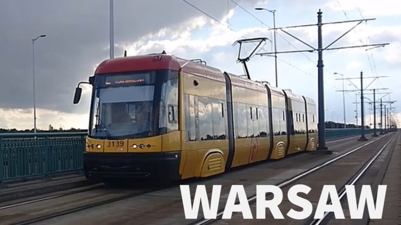Trams PESA 120Na Swing in Warszawa, Part 2 - YouTube