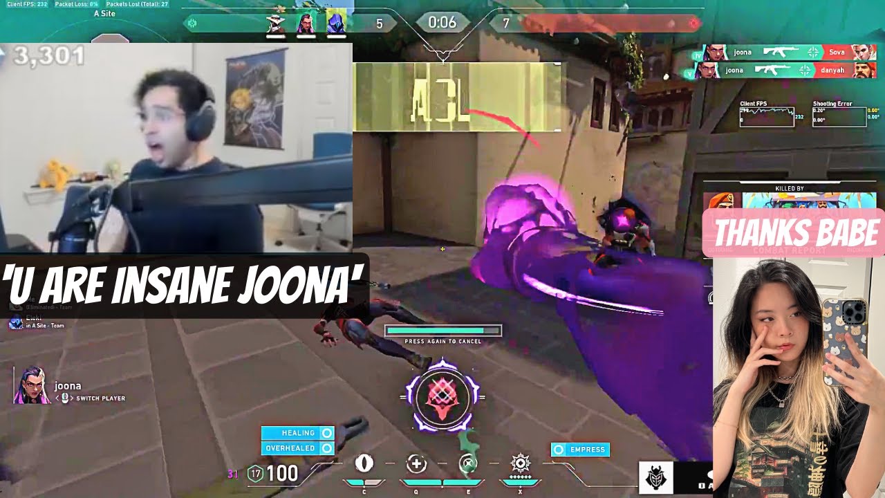 Joona Shocked G2 ShahZam by this ACE on Reyna in Ranked lobby !! - YouTube