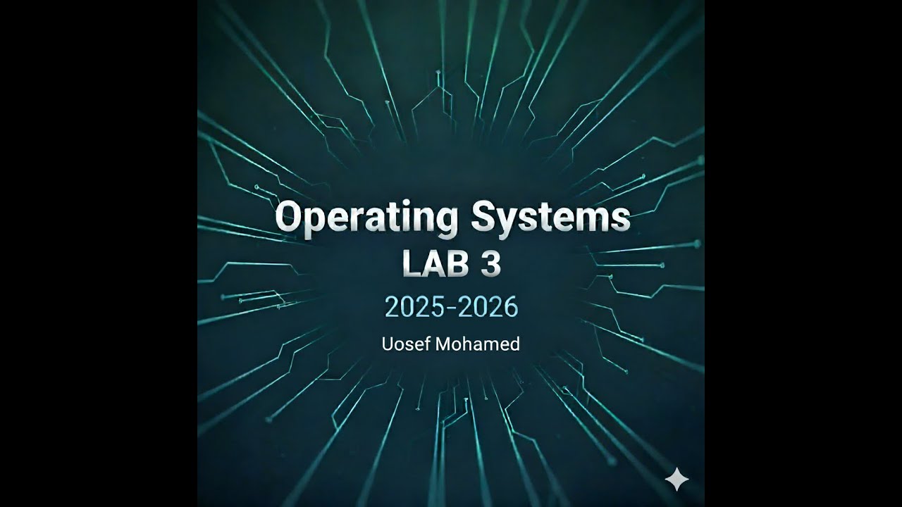 FCIS | OS | LAB 3 | "MMU Role vs. OS Role" - YouTube