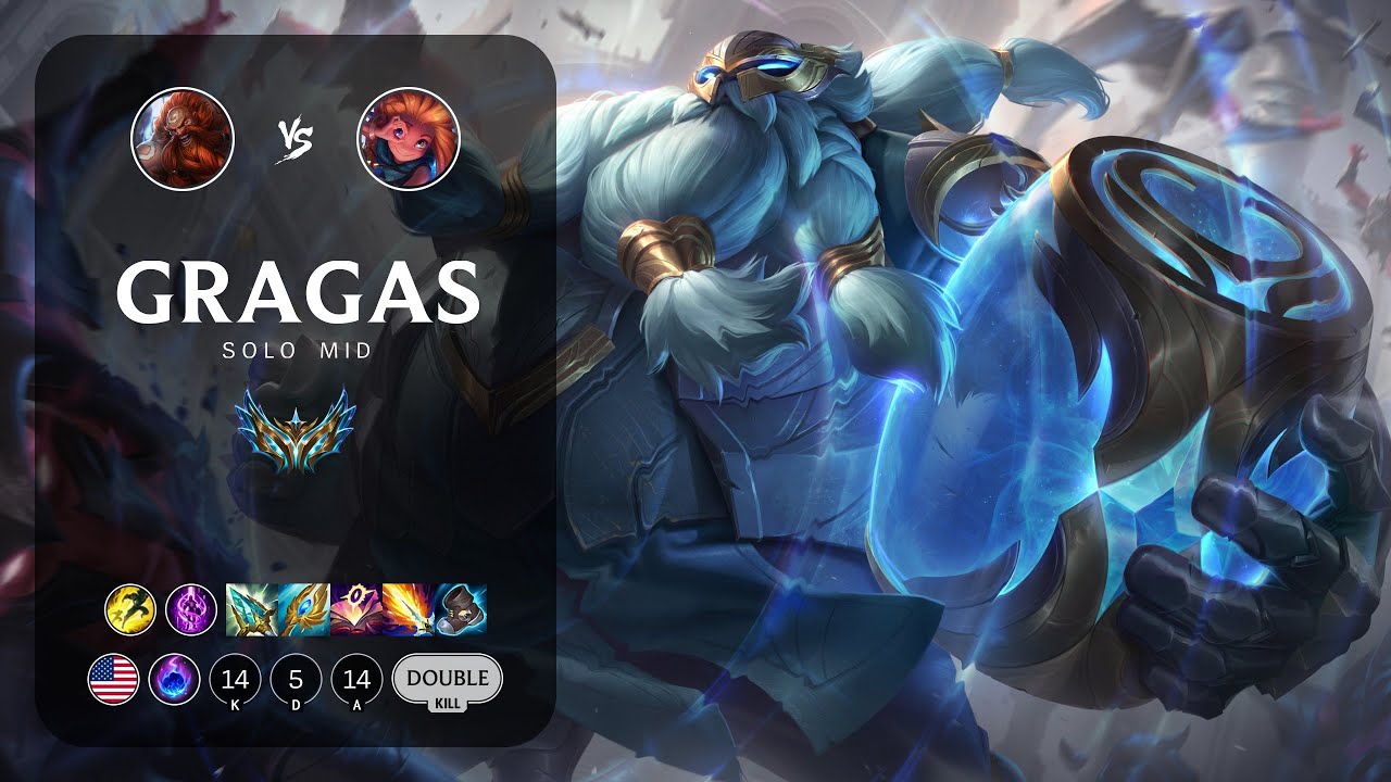 Gragas Mid vs Zoe - NA Challenger Patch 13.9 - YouTube