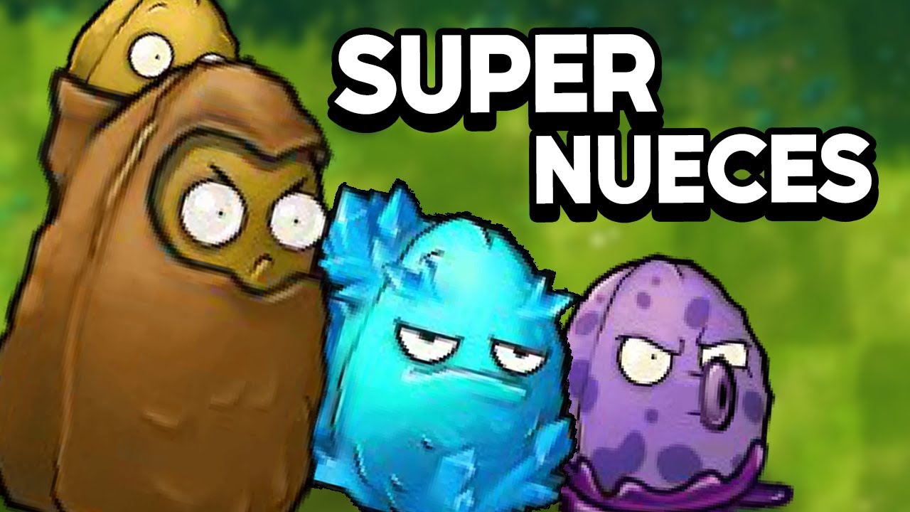 FUSIONANDO NUECES con TODAS las Plantas de PVZ 1 ! - YouTube