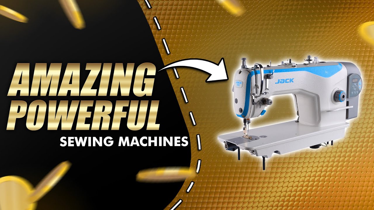 Factory Manufacturing of Powerful Sewing Machines - YouTube