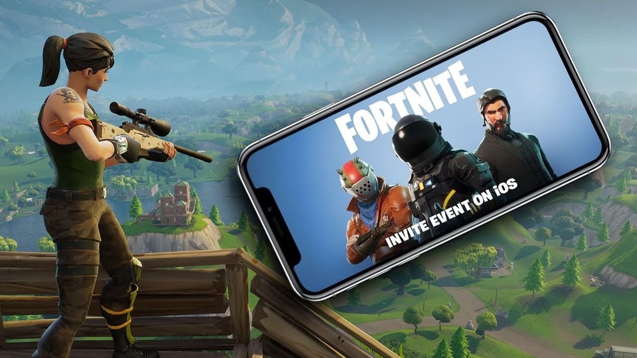 Je joue à Fortint sur mobile - YouTube