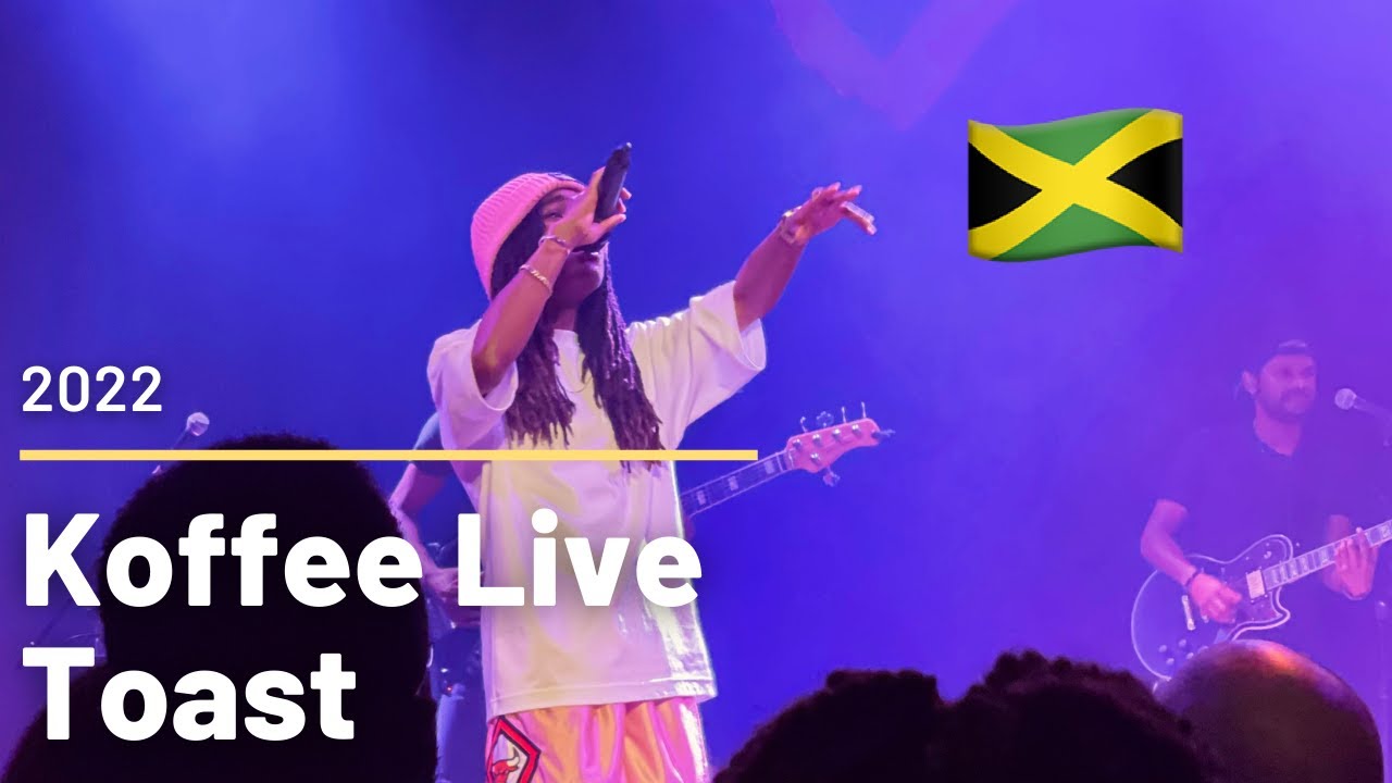 Koffee - Toast Live - 🇯🇲 | The Gifted Tour - Chicago - | 2022 - YouTube