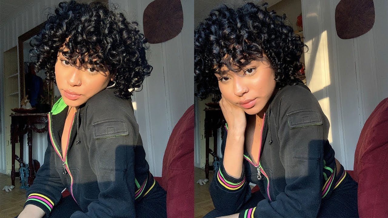Curly Hair Routine l AFTER BIG CHOP // 3A-3B - YouTube