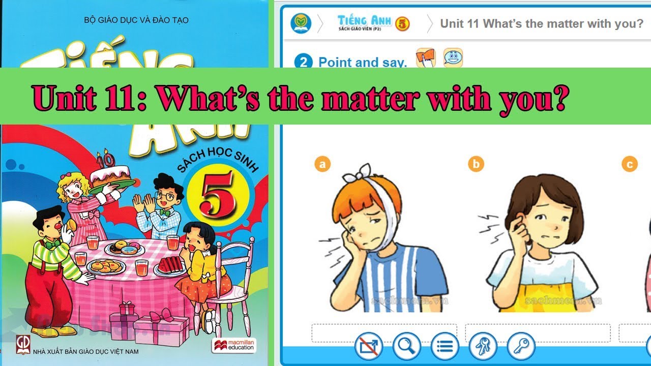 Tiếng Anh lớp 5 - Unit 11: What's the matter with you? ||hướng dẫn sử ...