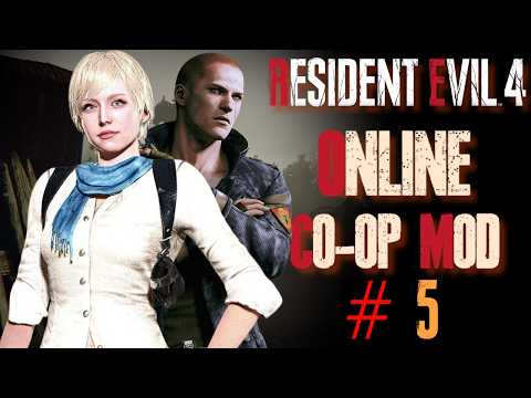 Resident Evil 4 Remake Coop Mod Chapter 5 - Sherry Birkin & Jake Muller (No Commentary)