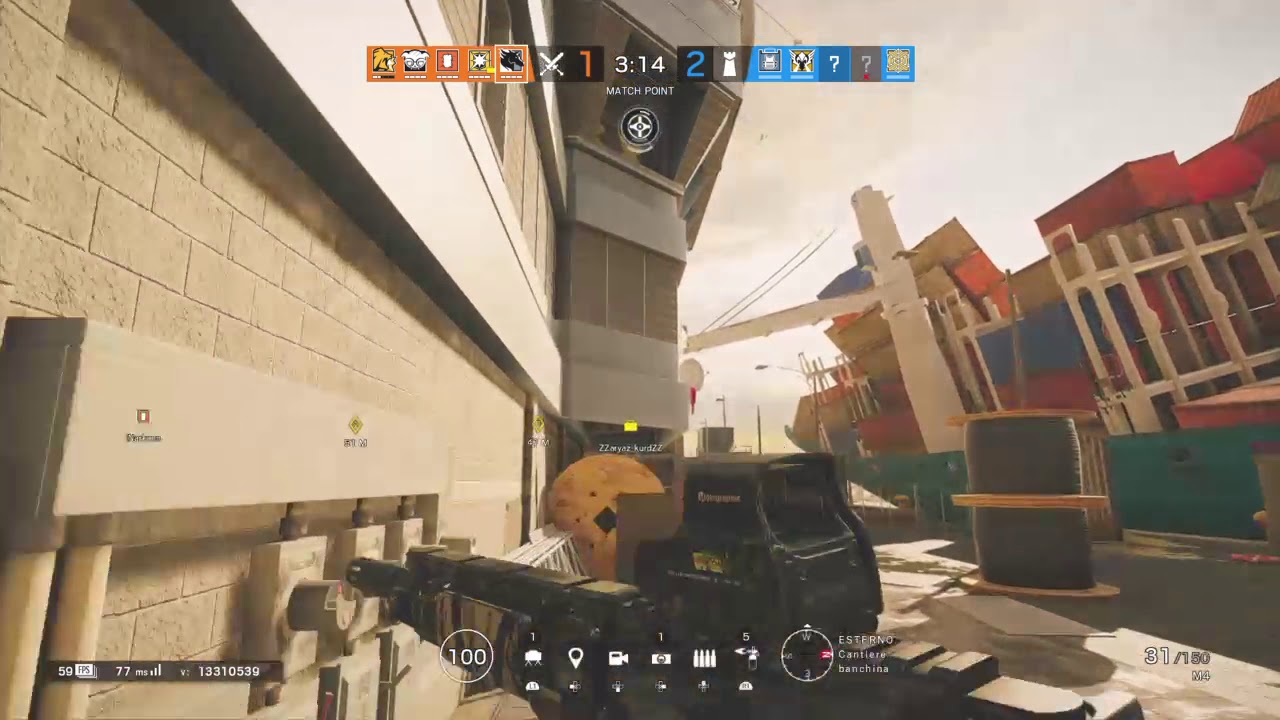 Tom Clancy's Rainbow Six® Siege_Kill on the roof - YouTube