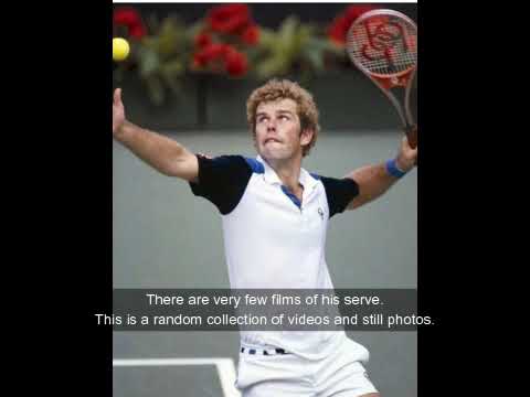 Roscoe Tanner Thundering Tennis Serve
