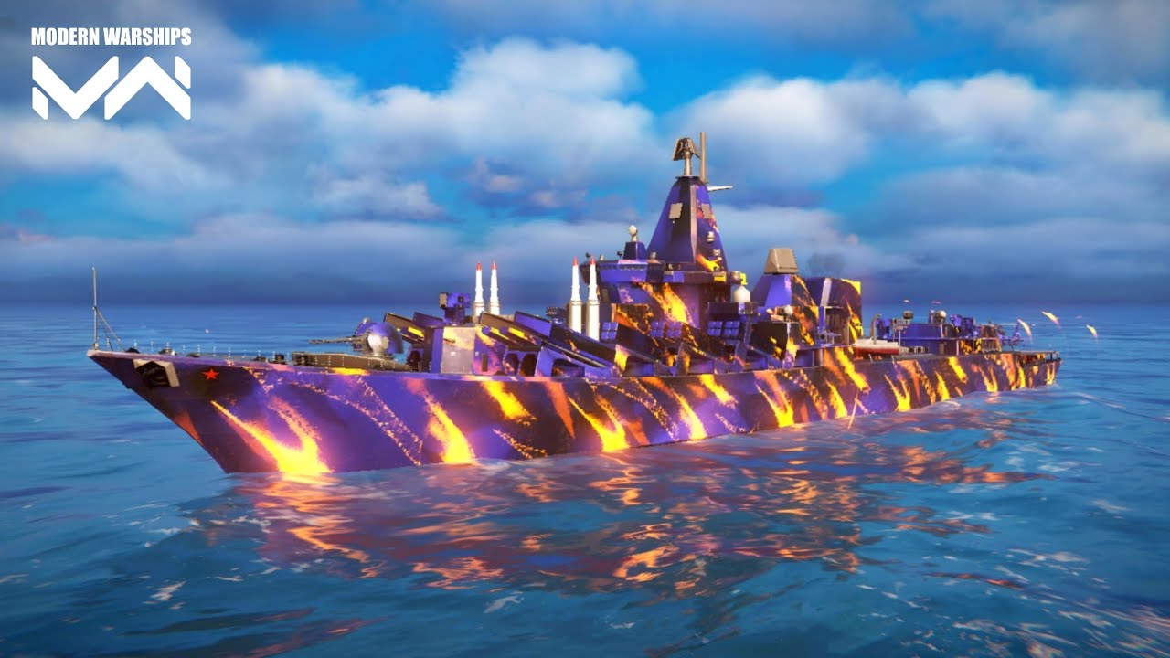 CN PROJECT 1164E new Legendary ship in action : Modern Warships - YouTube