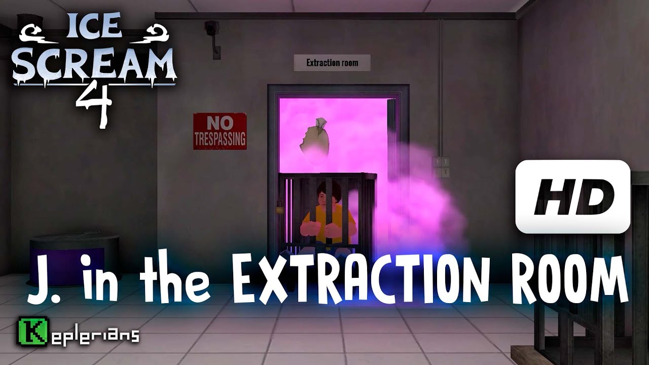 ICE SCREAM 4 Full CUTSCENES | J. into the PINK EXTRACTION ROOM | High ...