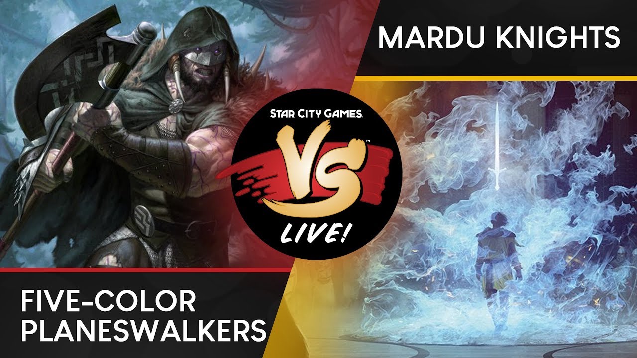 VS Live! | Five-Color Planeswalkers VS Mardu Knights | Standard | Match ...