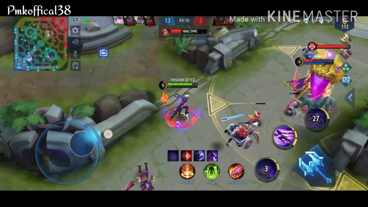 (Mobile legend) dyroot best of skill - YouTube