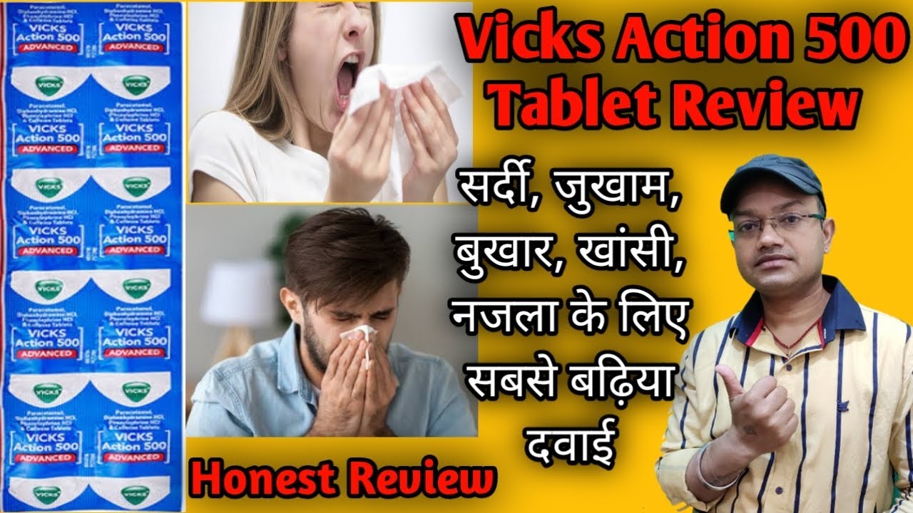Vicks Action 500 Tablet Uses And Benefits | Full And Correct ...