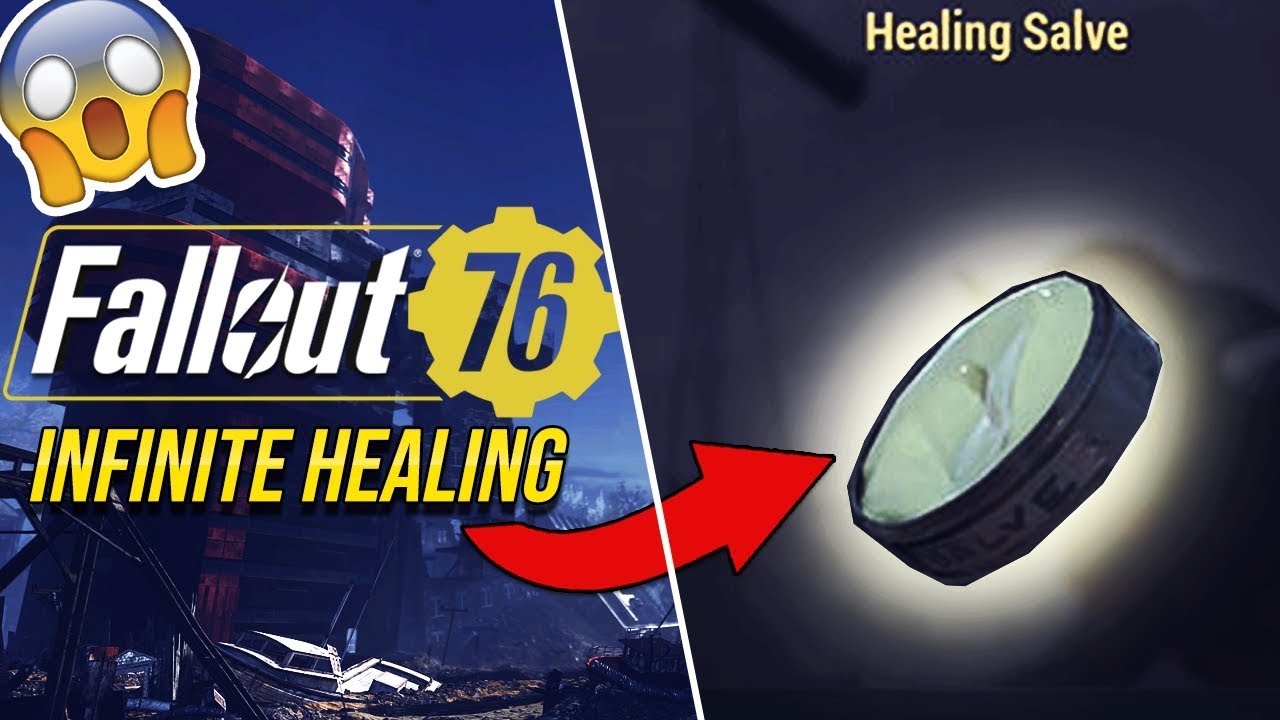 Fallout 76 - INFINITE HEALING ITEMS! (Fallout 76 Tips and Tricks) - YouTube
