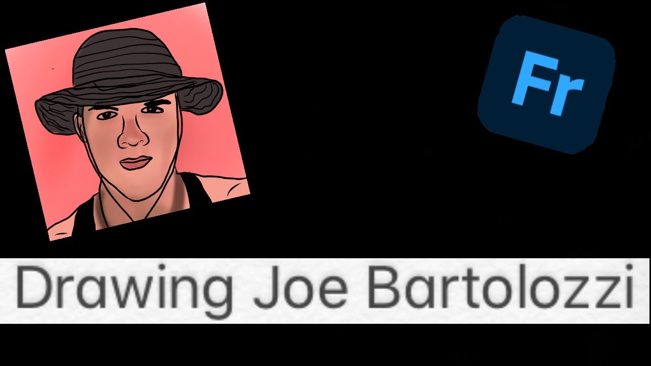 Drawing Joe Bartolozzi in adobe fresco!!!!!! - YouTube