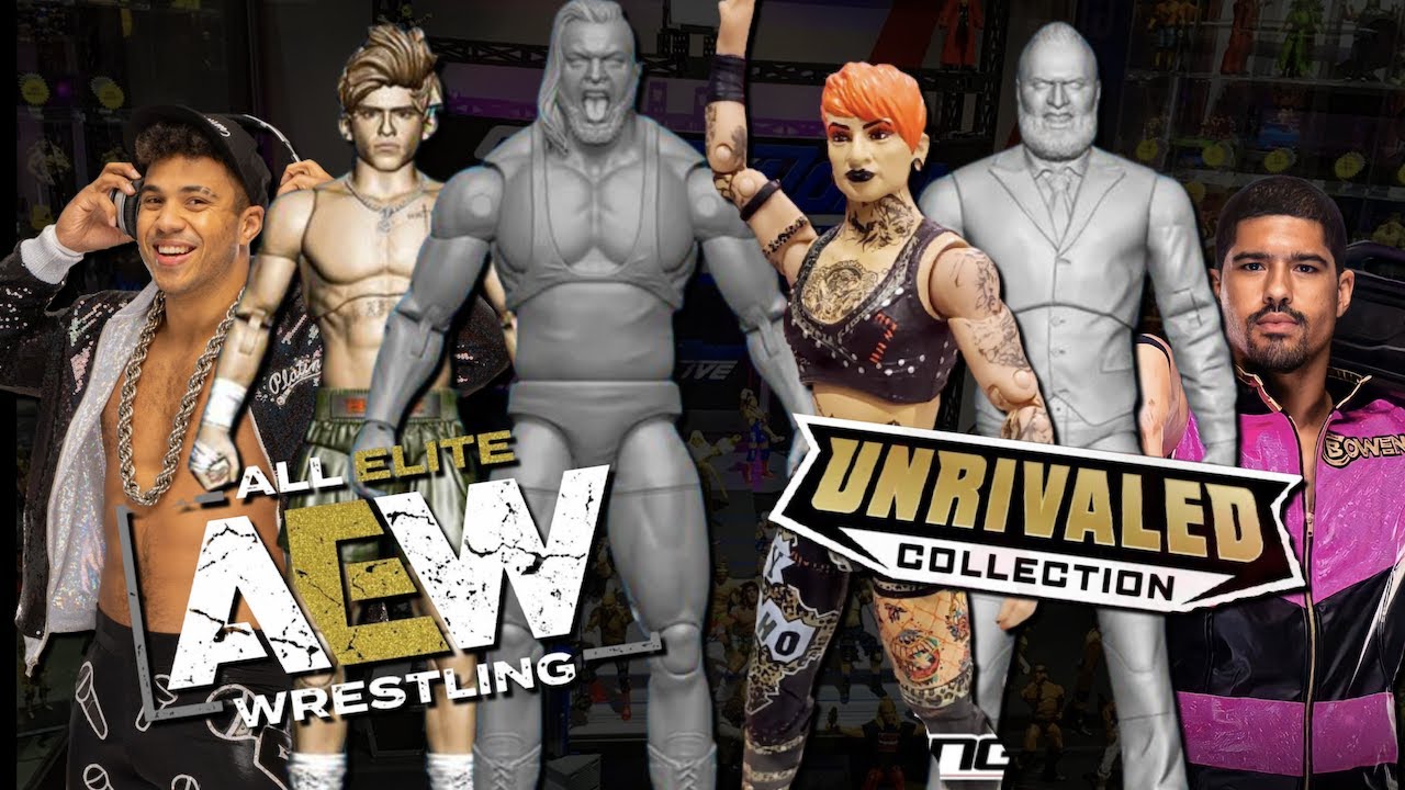 *NEW* AEW ALL OUT FAN FEST FIGURE REVEALS - YouTube