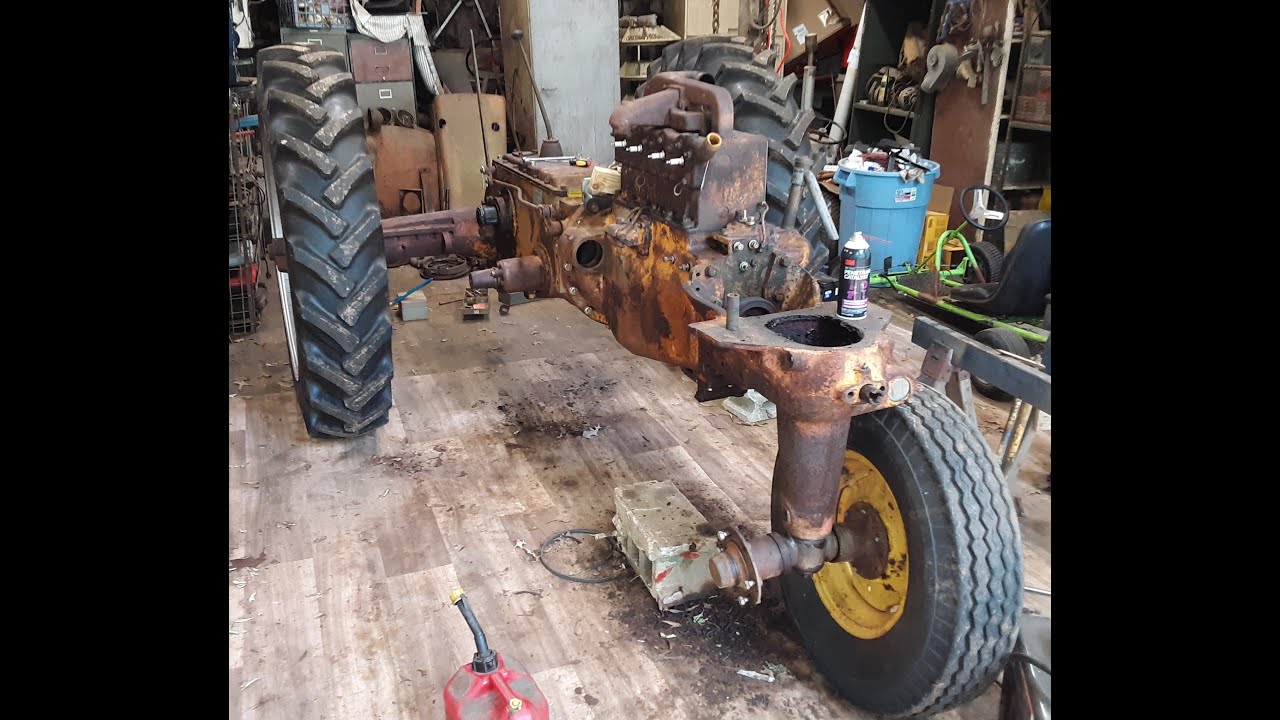 Minneapolis Moline Z restoration part 8 - YouTube