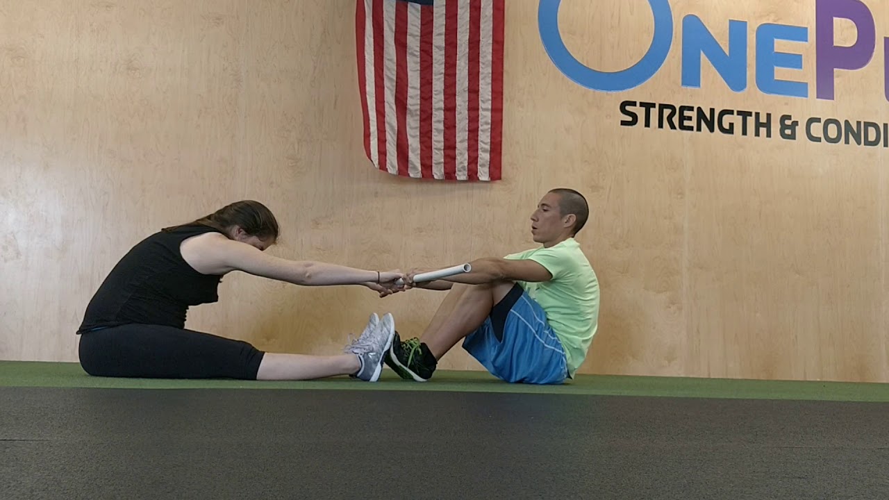 PVC Partner Lats Stretch - YouTube