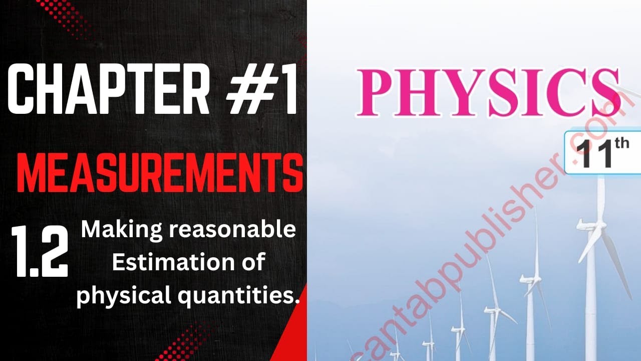 1.2 Making reasonable estimation of physical quantities. - YouTube