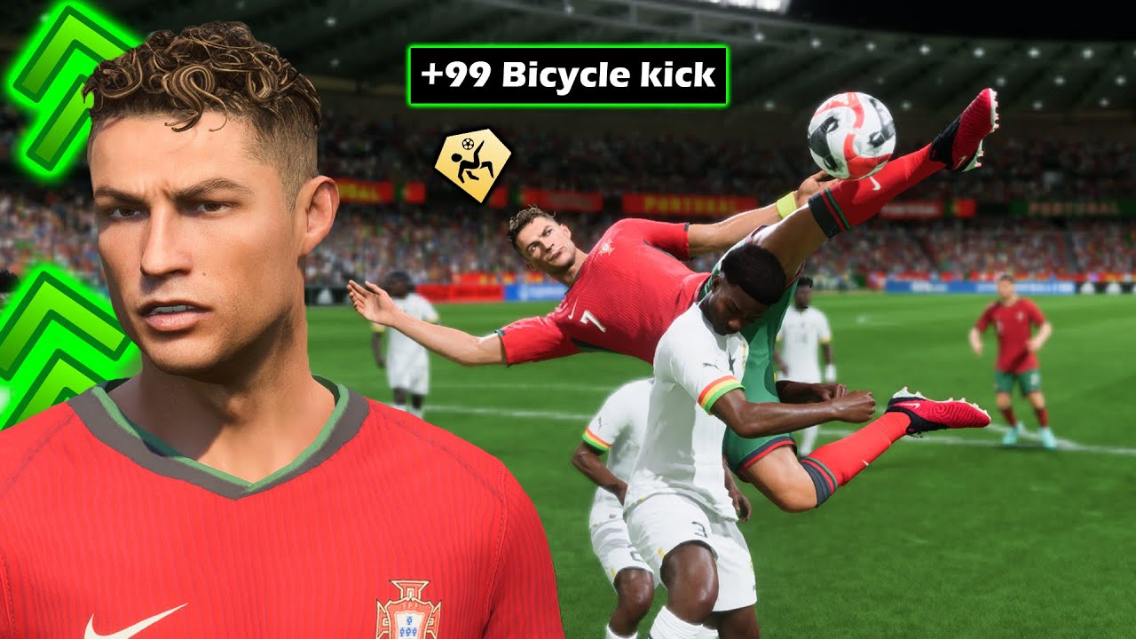 SAYA JADI PRIME RONALDO "RAMBUT MIE" UNTUK BAWA PORTUGAL JUARA PIALA ...