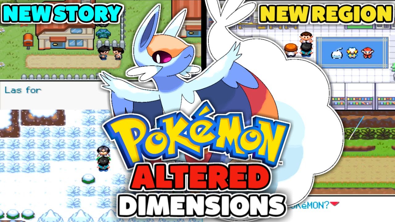 Completed New Pokemon GBA ROM HACK With Fusion Starters & Pokemons ...