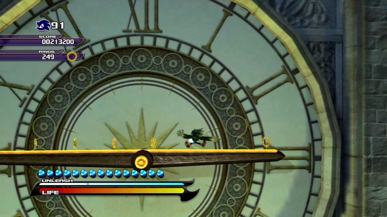 Sonic Unleashed (PS3) Spagonia Rooftop Run Nighttime Stages - YouTube