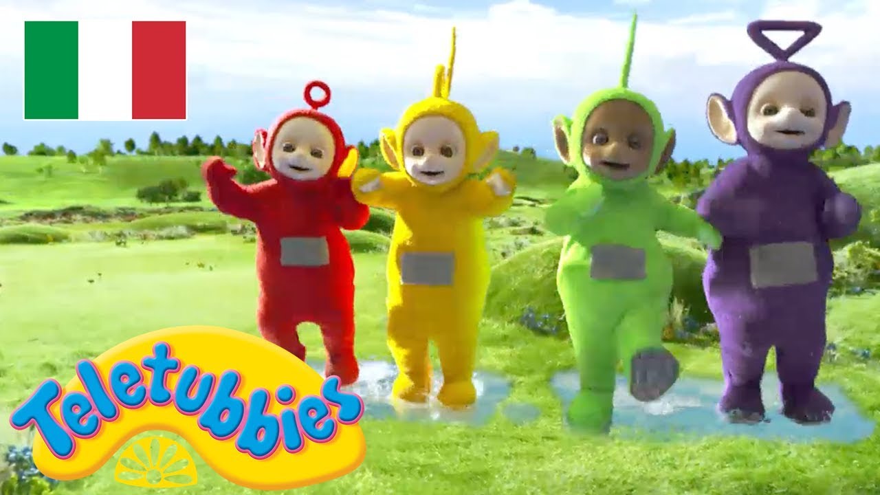 Teletubbies Italiano | episodi completi: Pozzanghere | Cartoni Animati ...