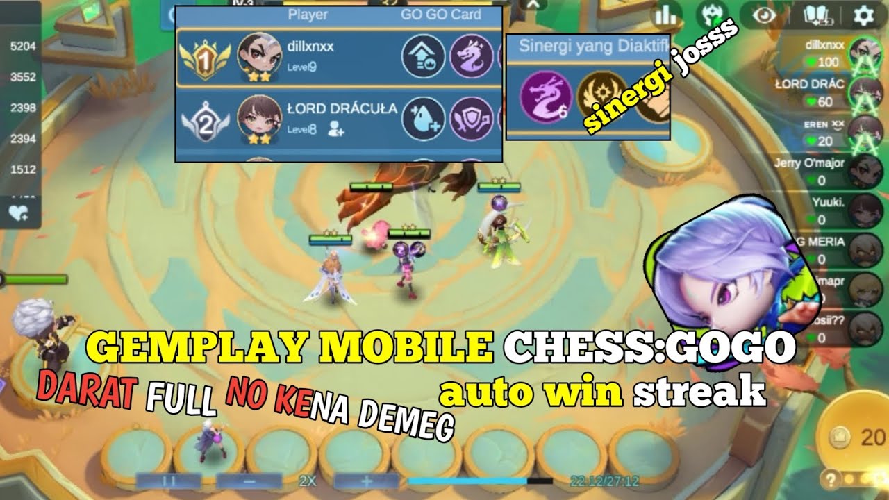 GEMPLAY GAME BARU MOBILE CHESS GOGO - YouTube