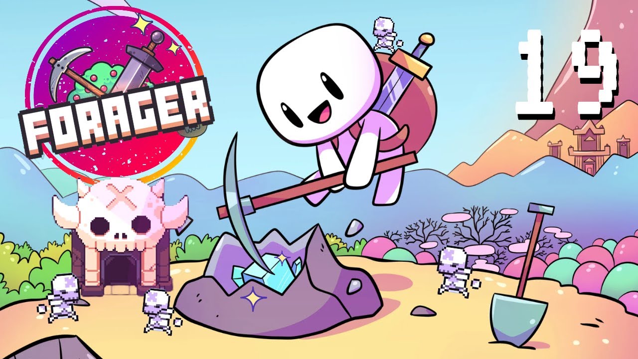 SKULL MAZE! | EP. 19 | WE LOVE FORAGER | NO COMMENTARY - YouTube