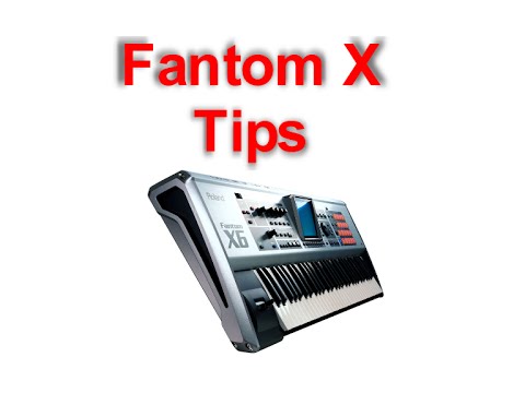 Roland Fantom X Tips Channel